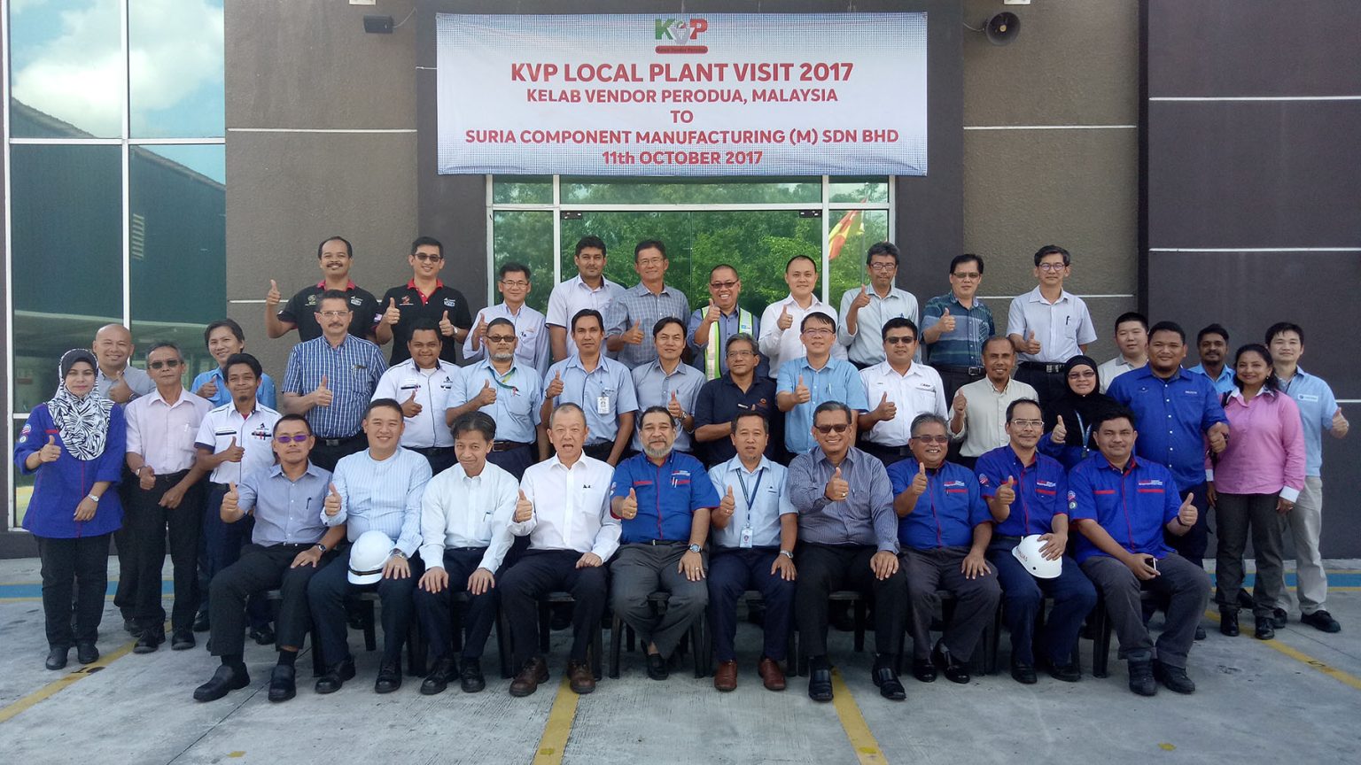 2017.10 KVP Local Plant Study Visit to Suria Component Manufacturing (M ...